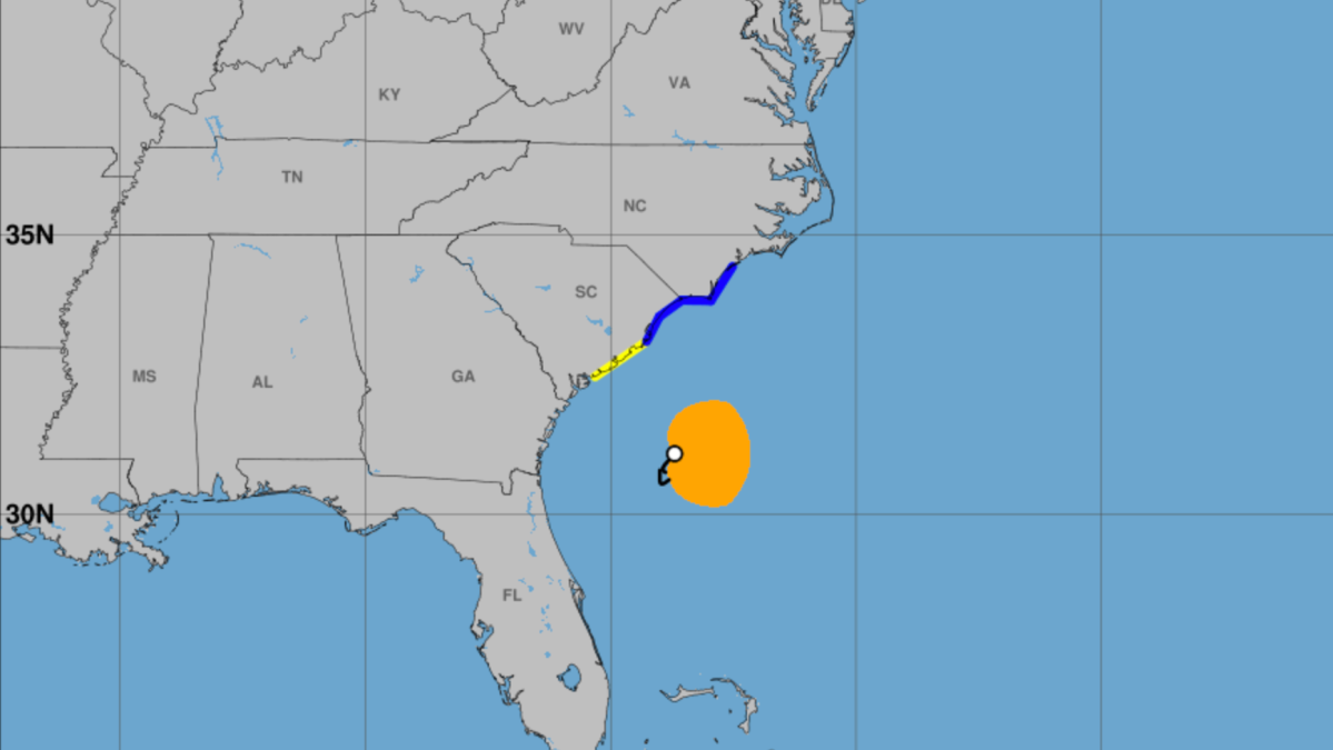Tropical Storm Chantal makes landfall in South Carolina – NBC Chicago