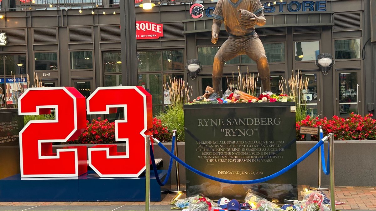 Ryne Sandberg tributes pour in after Cubs legend’s death – NBC Chicago