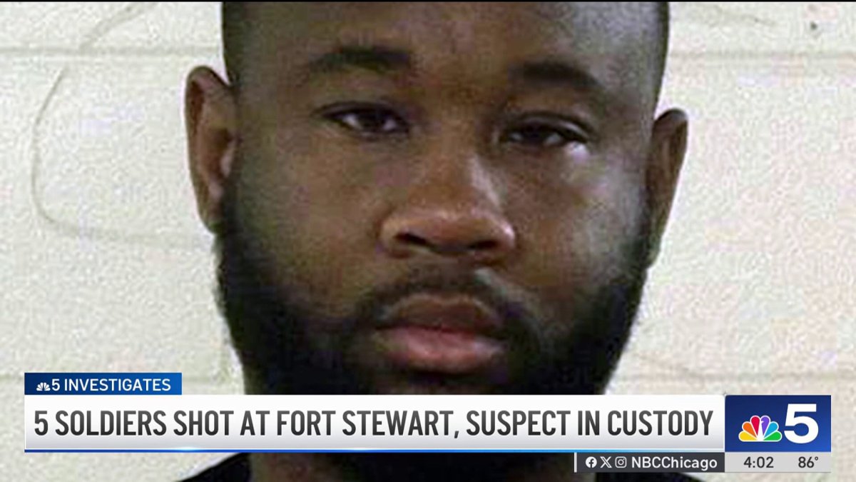 Questions arise after 5 shot on Georgia military base – NBC Chicago