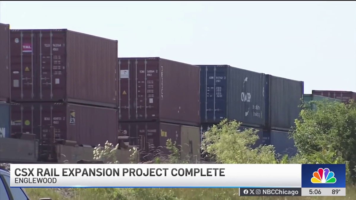 CSX completes $20M rail expansion project in Englewood – NBC Chicago