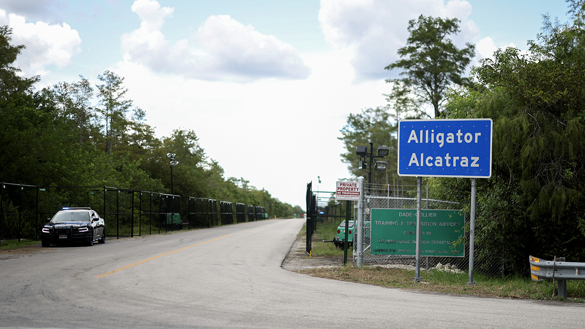 ‘Alligator Alcatraz’ lawsuit partly dismissed – NBC Chicago