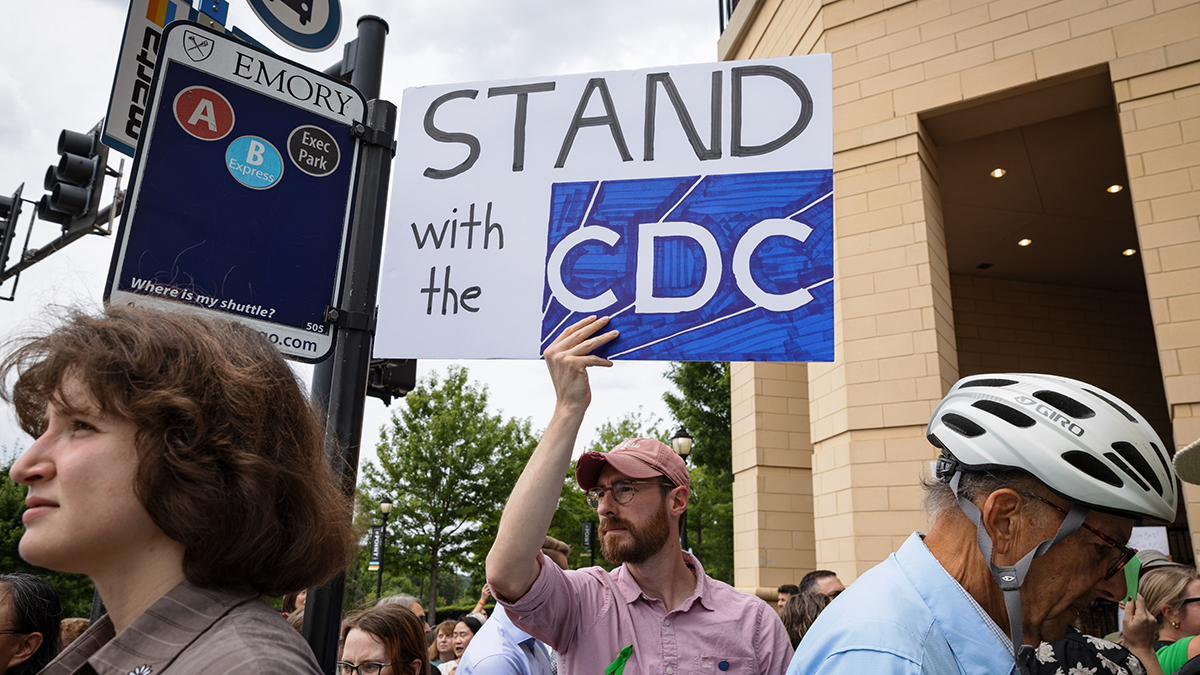 CDC crisis triggered by upcoming vaccine meeting – NBC Chicago