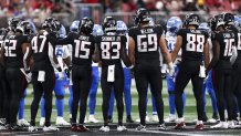 Lions-Falcons ends early as Morice Norris taken off in ambulance – NBC Chicago