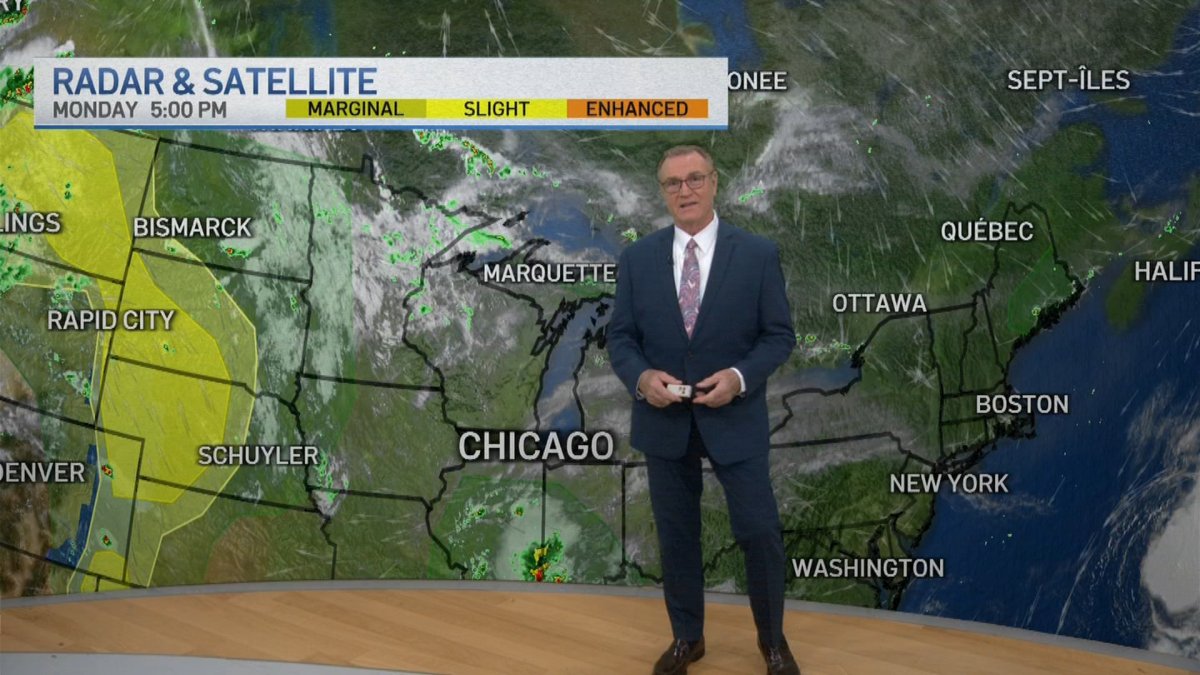 Monday night forecast – NBC Chicago