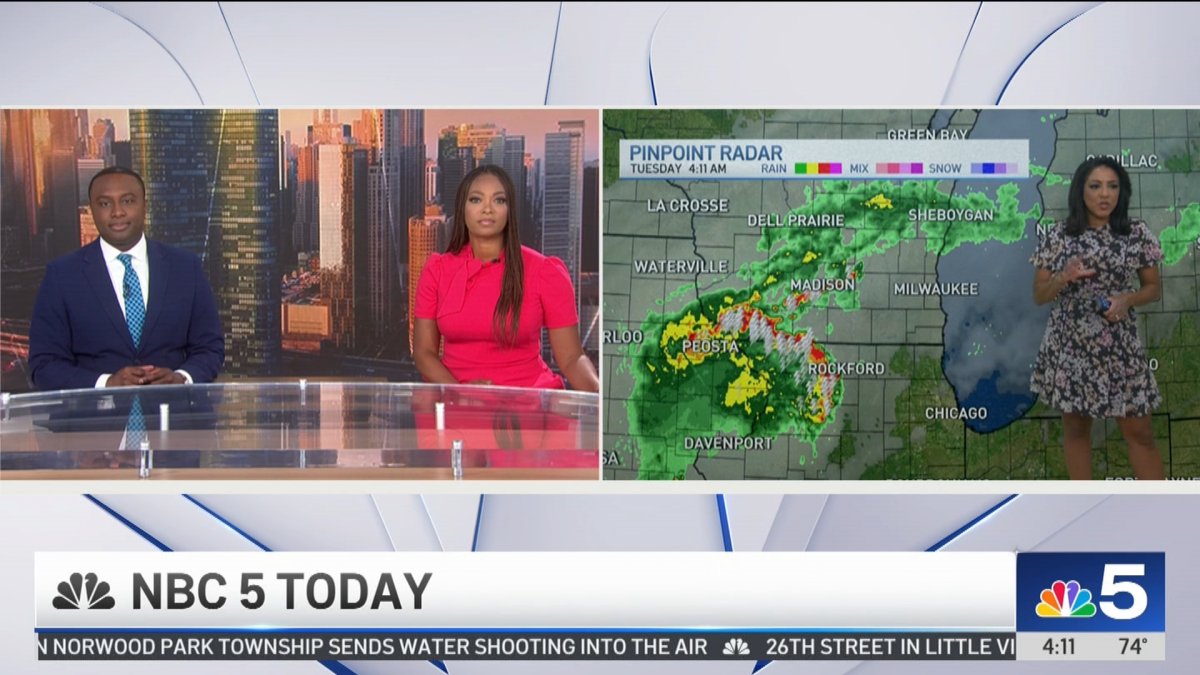 Chicago weather: Tuesday morning forecast – NBC Chicago