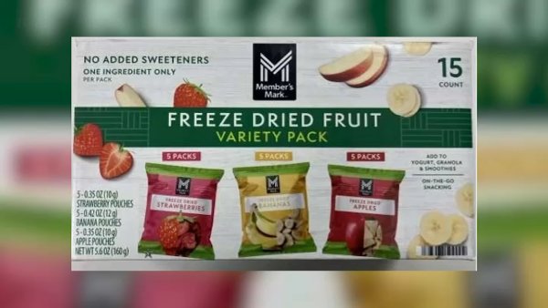 Freeze dried fruit sold at Sam’s Club recalled due to listeria – NBC ...