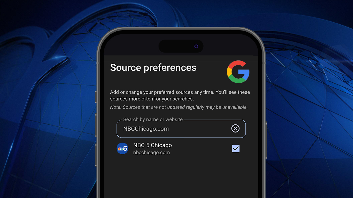 How to add NBC Chicago as a Google preferred source – NBC Chicago