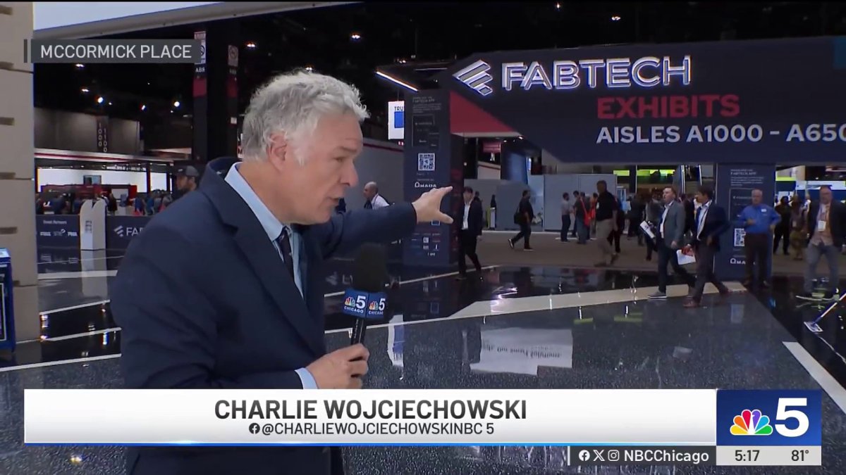 Inside ‘Fabtech,’ large manufacturing convention in Chicago – NBC Chicago
