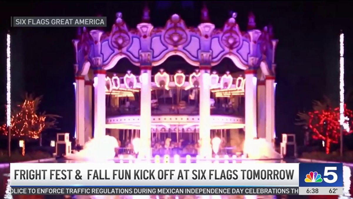 Fright Fest 2025 to take over Six Flags Great America – NBC Chicago