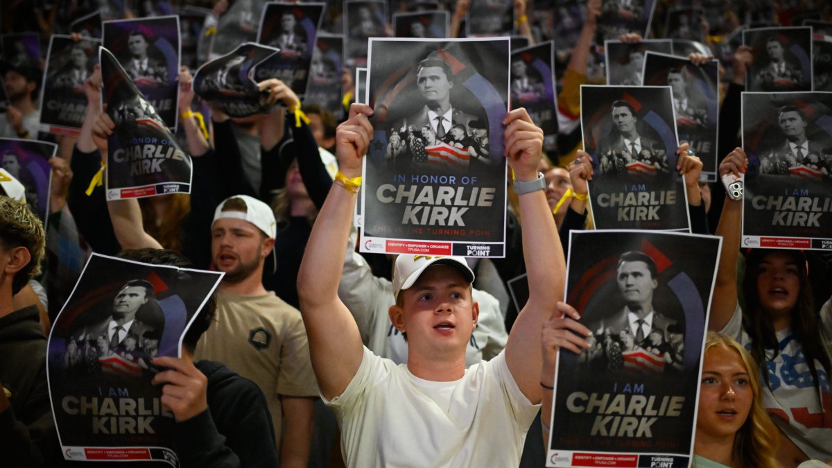 Turning Point makes first return to Utah since Kirk’s death – NBC Chicago