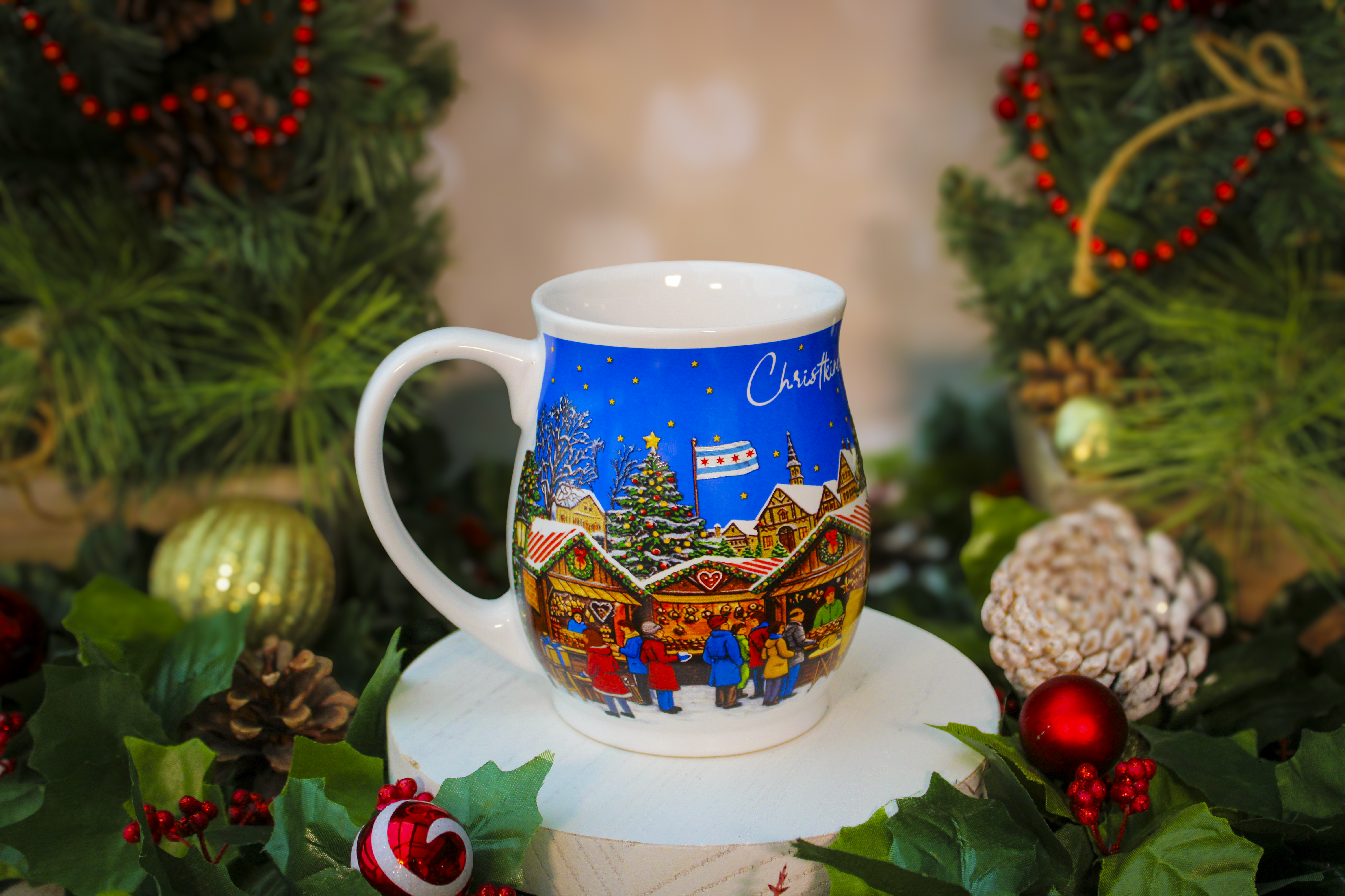 Mugs, merch for 2025 Chicago-area Christkindlmarkets revealed – NBC Chicago
