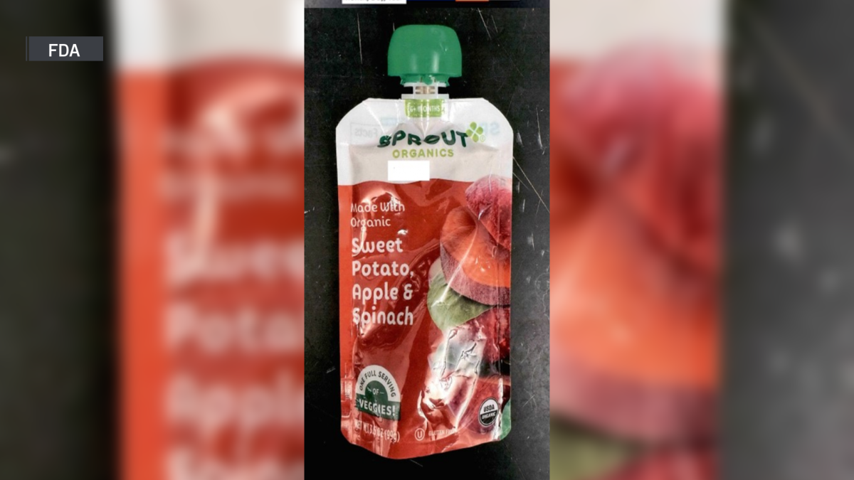 Sprouts Organics expands baby food pouch recall. What to know – NBC Chicago