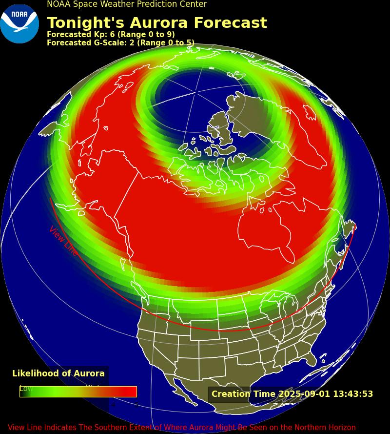Northern Lights Chicago: Will you be able to see them tonight? – NBC ...