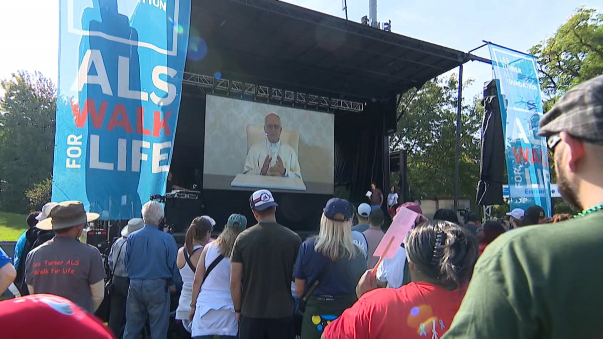 Pope Leo XIV delivers message at Chicago’s ALS Walk for Life – NBC Chicago