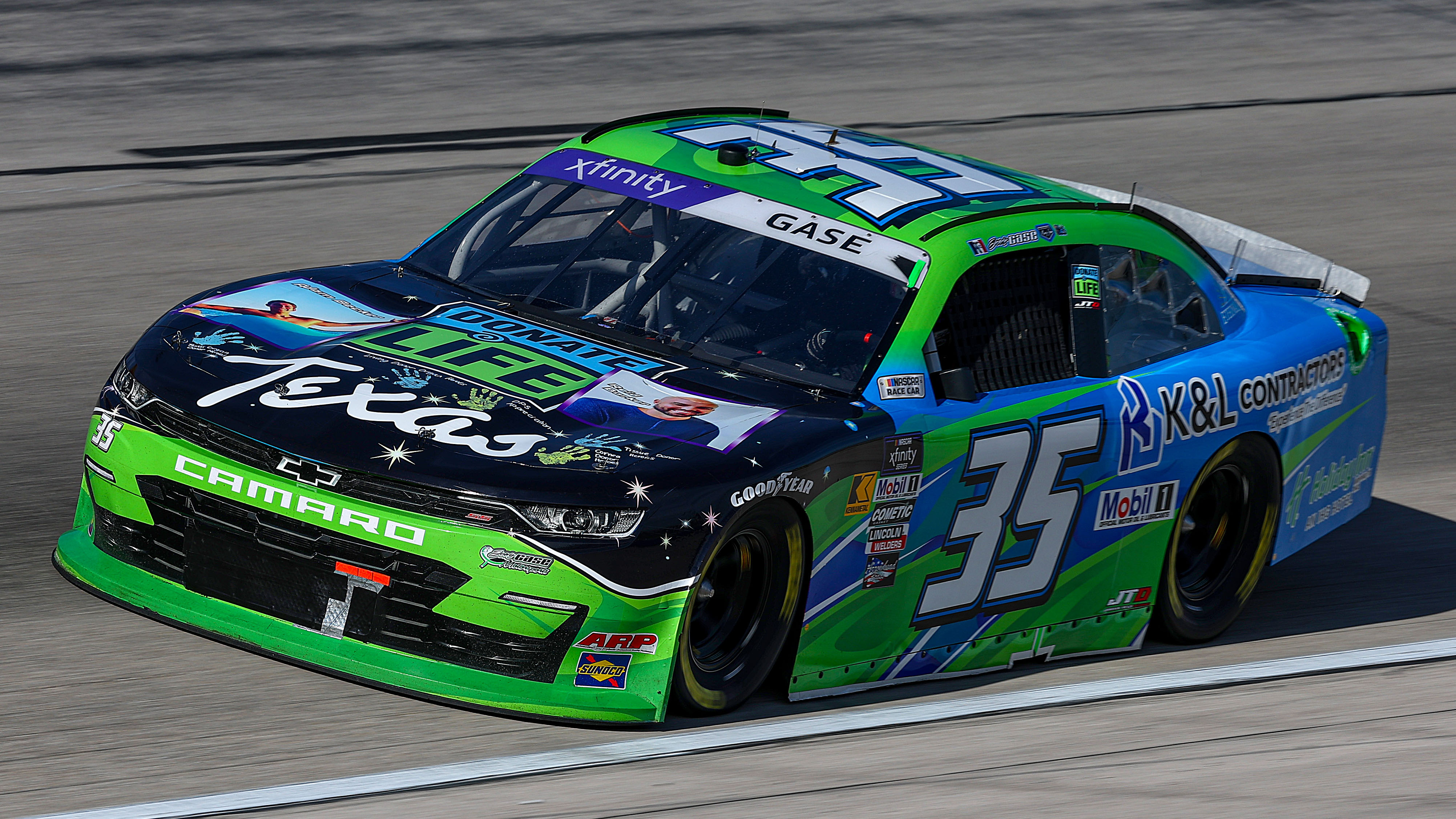 NASCAR driver Joey Gase raises awareness for organ donations – NBC Chicago