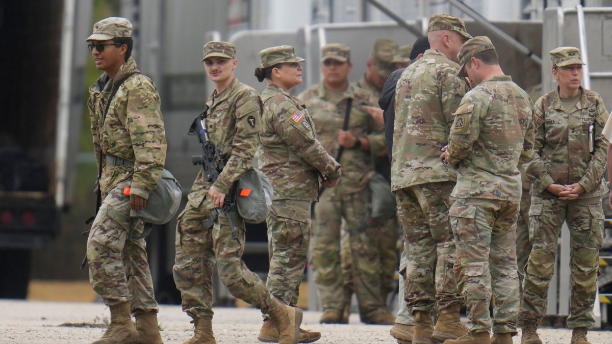 Video shows Elwood base as National Guard troops arrive – NBC Chicago