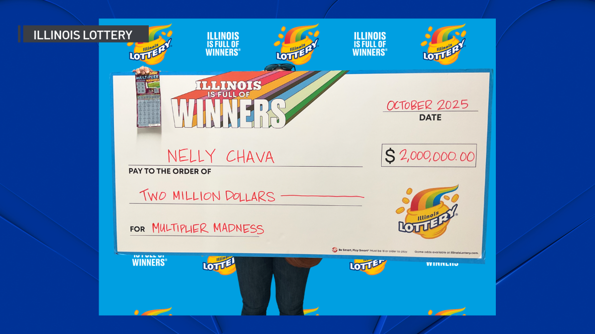 Illinois Lottery player wins $2M on stratch-off ticket – NBC Chicago