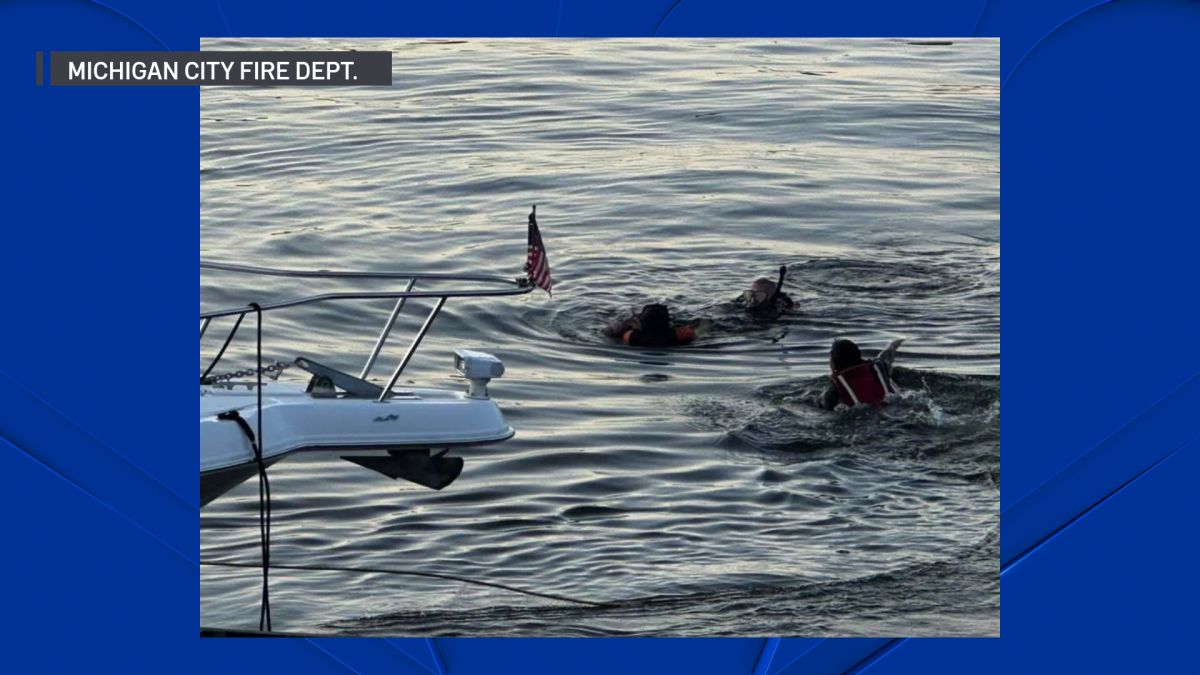 First responders rescue 2 from vehicle submerged in NW Indiana creek ...