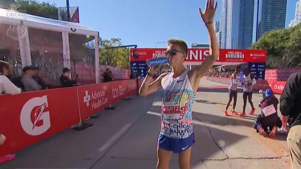 Conner Mantz smashes American marathon record in Chicago – NBC Chicago