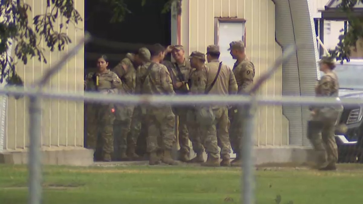 National Guard troops have arrived in a Chicago suburb – NBC Chicago