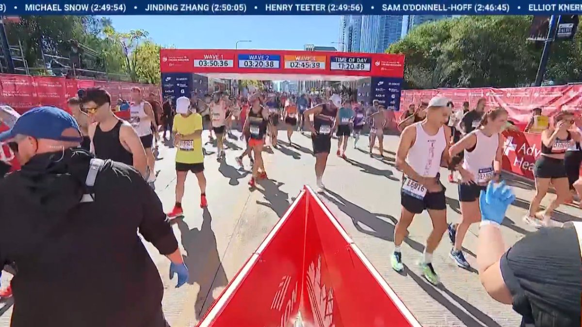 LIVE: Watch runners cross 2025 Chicago Marathon finish line – NBC Chicago