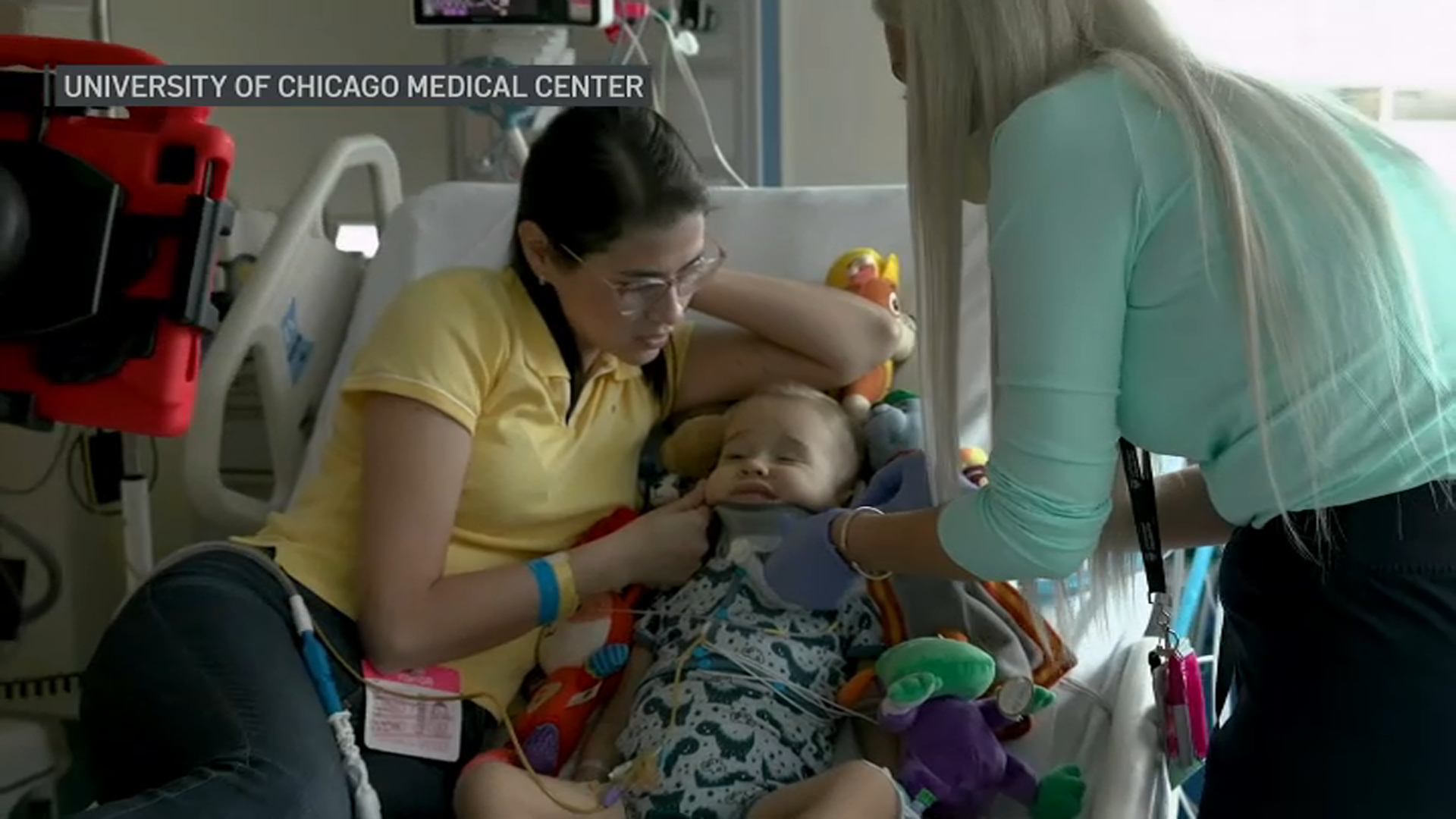 2-year-old defies the odds after spinal cord injury – NBC Chicago