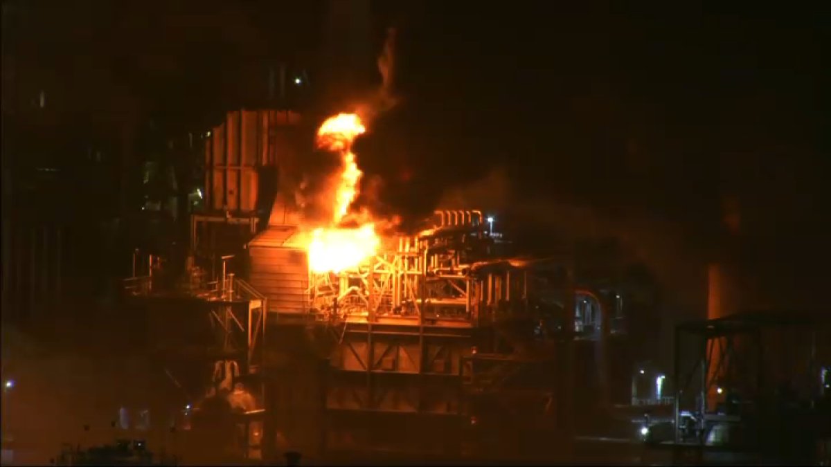 Large fire erupts at Chevron refinery in El Segundo – NBC Chicago