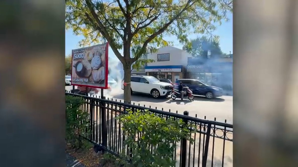 Federal agent deploys tear gas in Logan Square – NBC Chicago