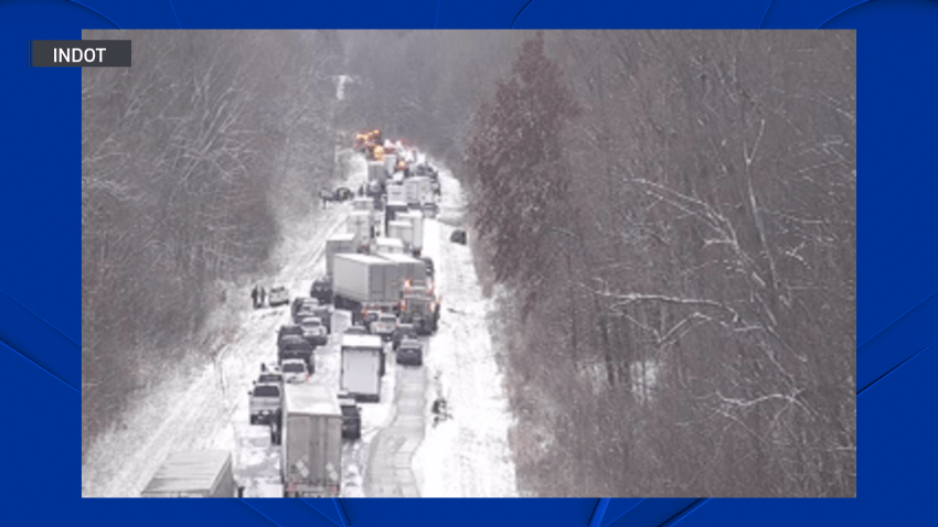 Indiana pileup on Interstate 70 involves at least 20 vehicles – NBC Chicago