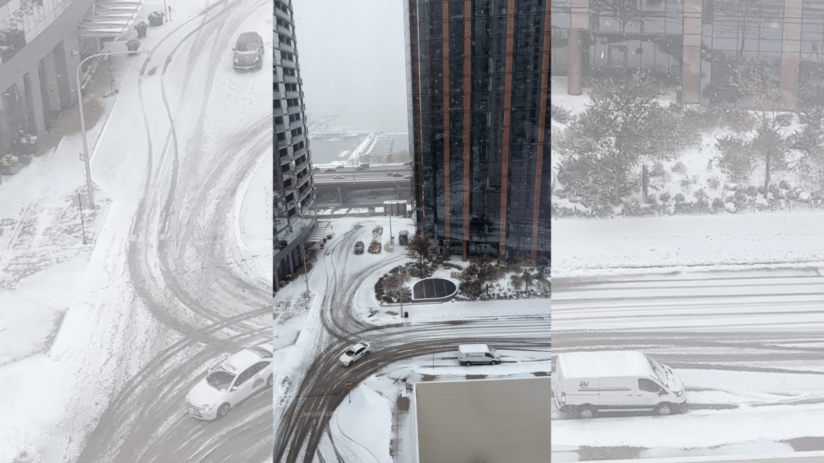 Video shows Chicago’s first snowfall of winter season – NBC Chicago