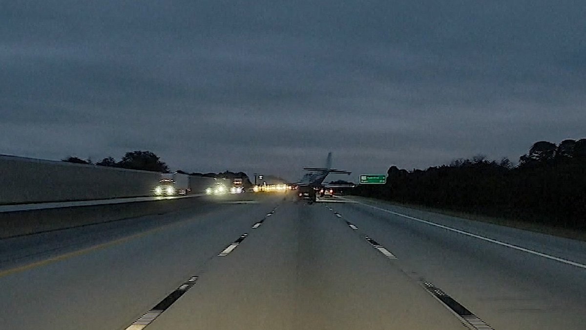 Plane makes emergency landing on top of car on Florida highway – NBC ...