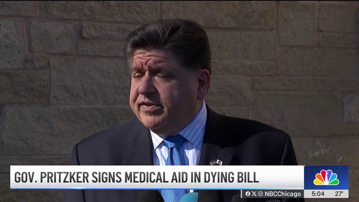 Pritzker signs controversial ‘medical aid in dying’ bill into law – NBC ...