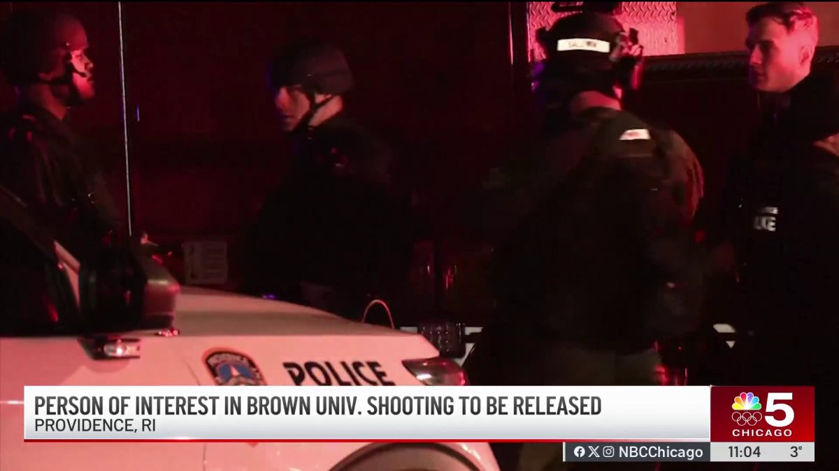 Person of interest in Brown University mass shooting to be released ...