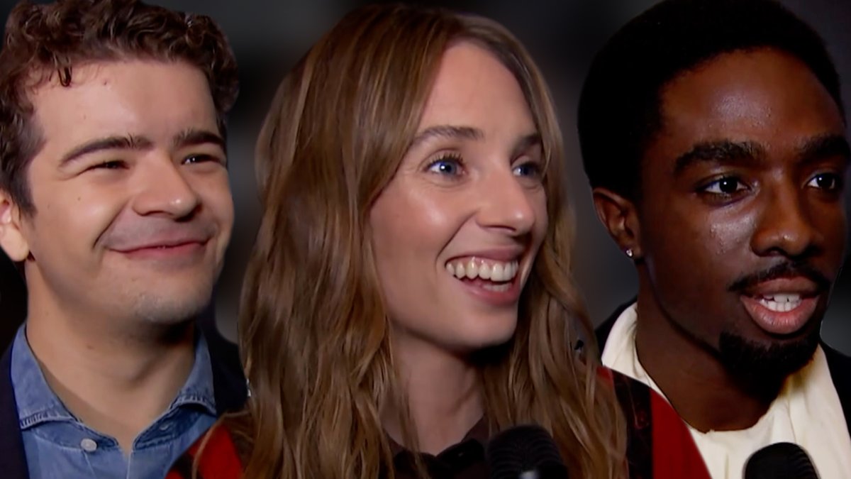 ’Stranger Things’: Maya Hawke, Caleb McLaughlin & Gaten Matarazzo talk ...