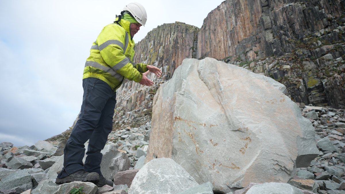 Scotland provides golden granite for Olympic curling stones – NBC Chicago