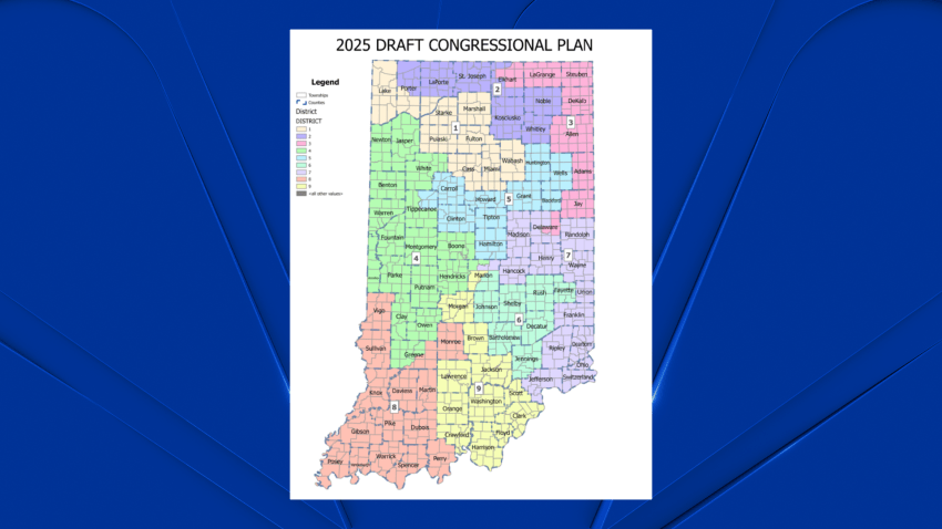 Indiana House releases proposed redistricting map – NBC Chicago
