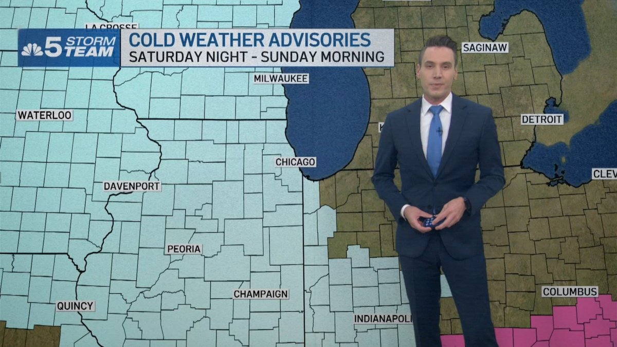 Chicago Forecast: Dangerously cold this weekend – NBC Chicago