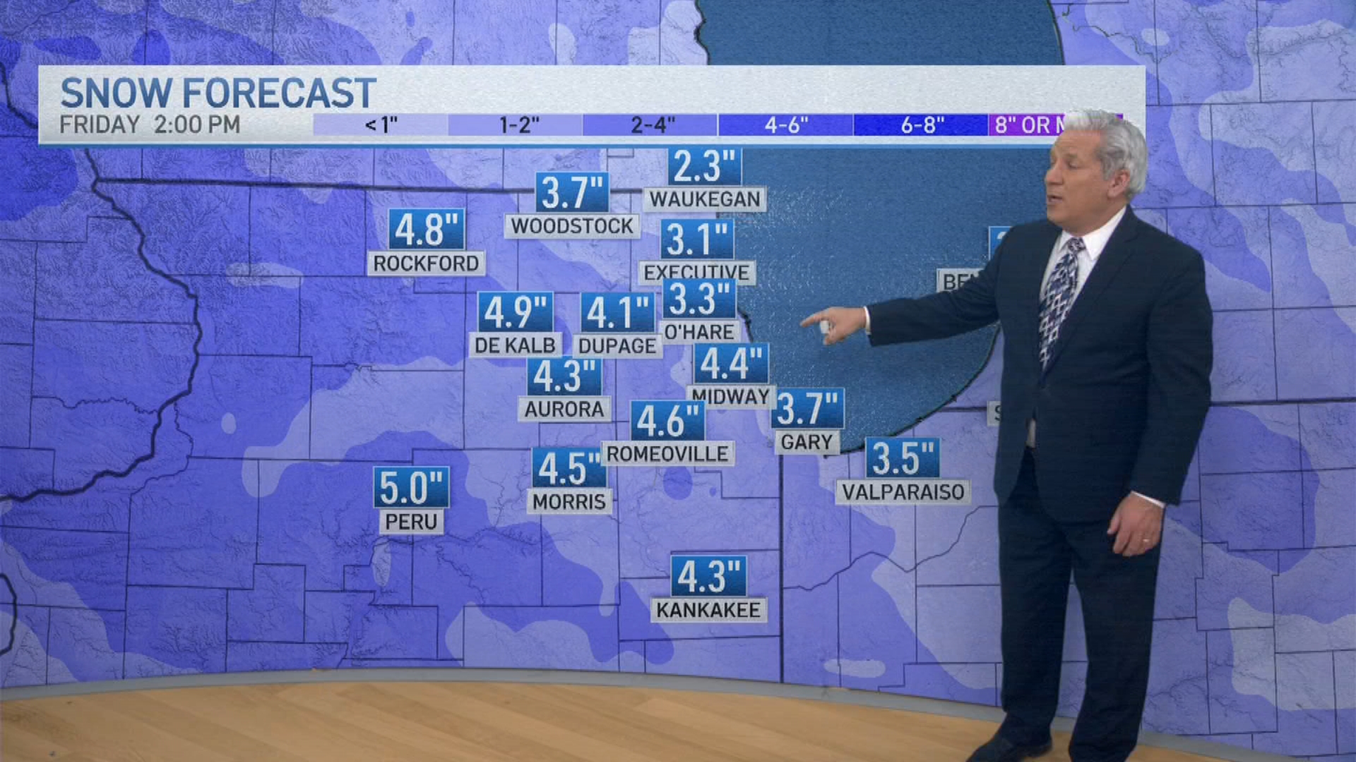 Chicago weather: ‘Parade of systems’ to bring rain, snow and cold – NBC ...
