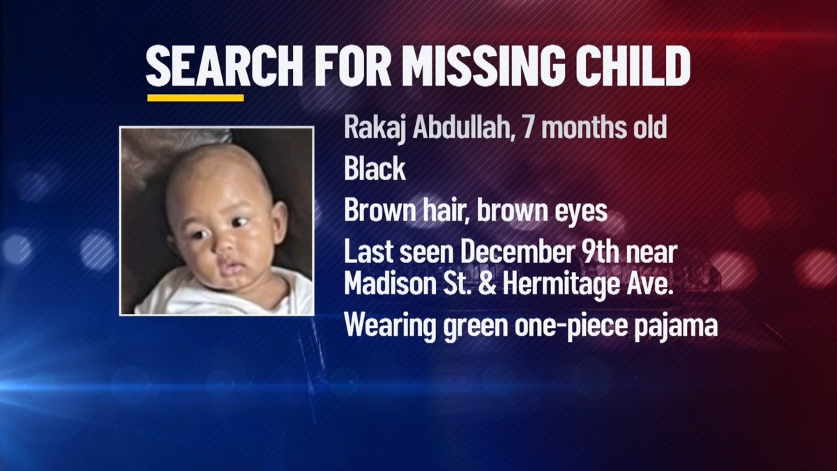 Chicago police searching for missing 7-month-old baby – NBC Chicago