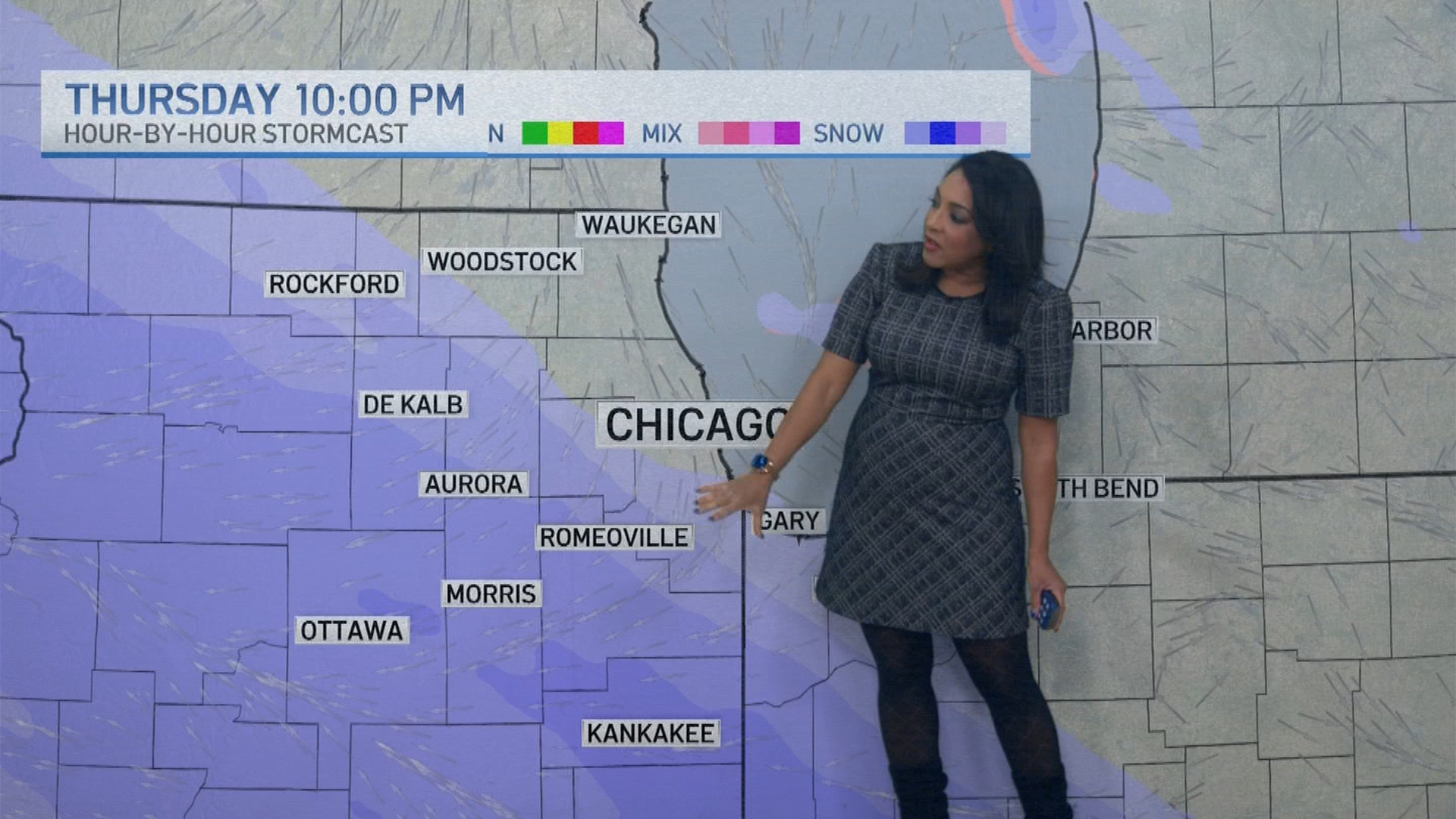 Chicago weather forecast: Snow, ‘Arctic Blast’ on the way – NBC Chicago