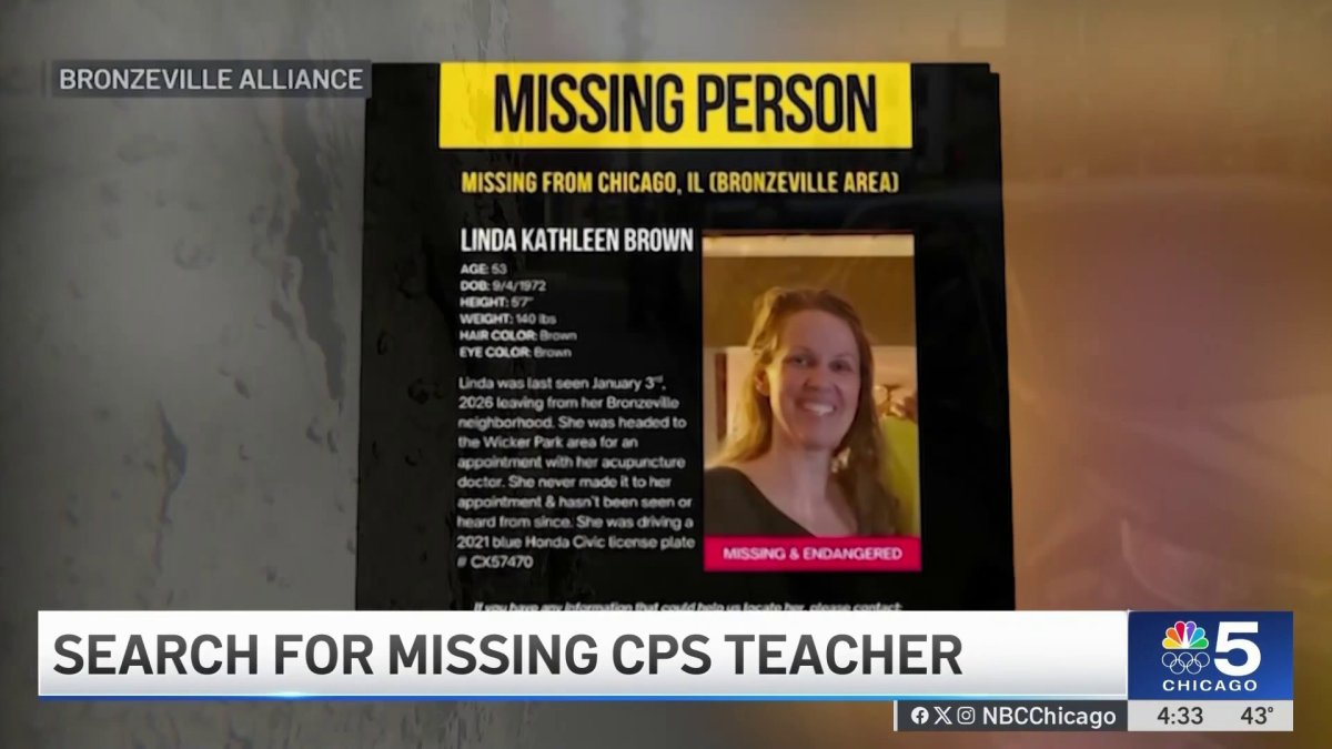 CPS teacher disappears on the way to acupuncture appointment – NBC Chicago