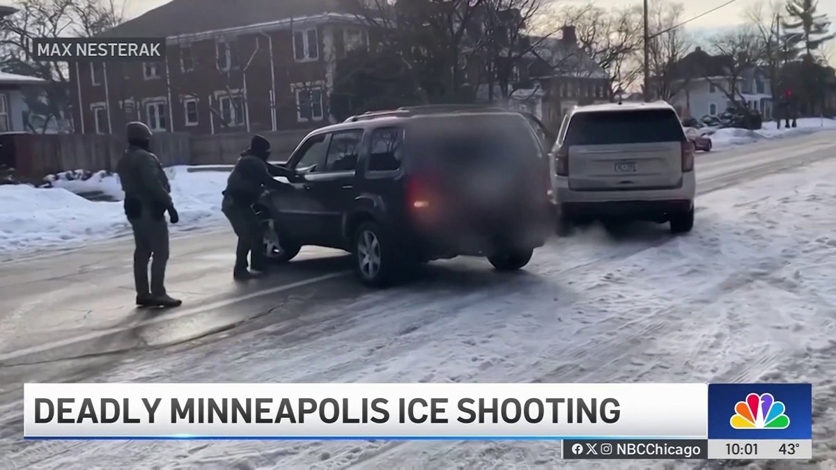 Protests in Chicago area after woman killed by ICE in Minneapolis – NBC ...