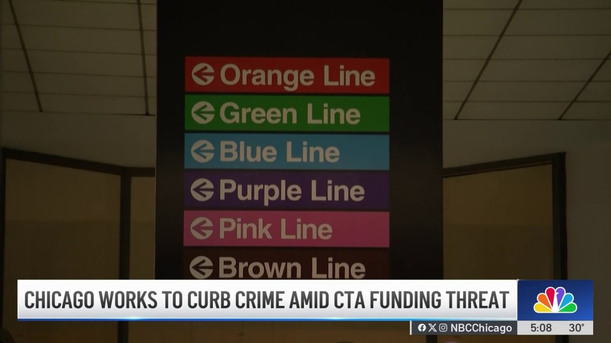 Chicago officials seek to curb crime amid federal threat to CTA funding ...
