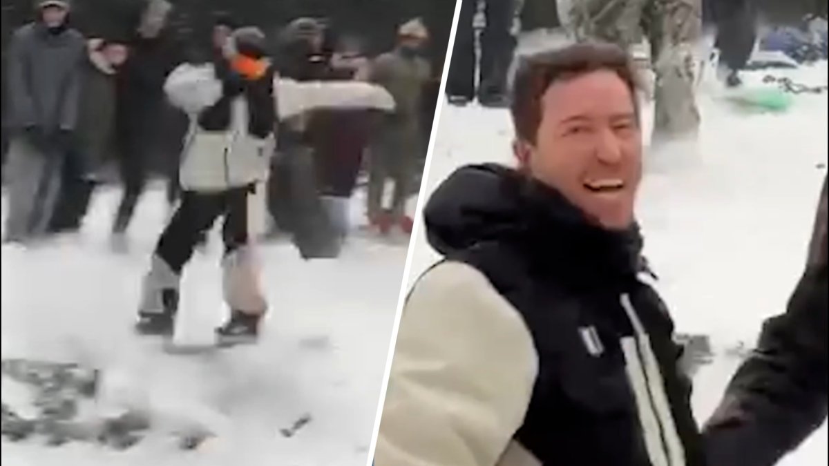 Shaun White spends snow day snowboarding in Central Park – NBC Chicago