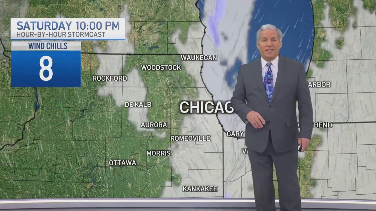 Chicago weather: Lake-effect snow shifts to Chicago lakefront – NBC Chicago