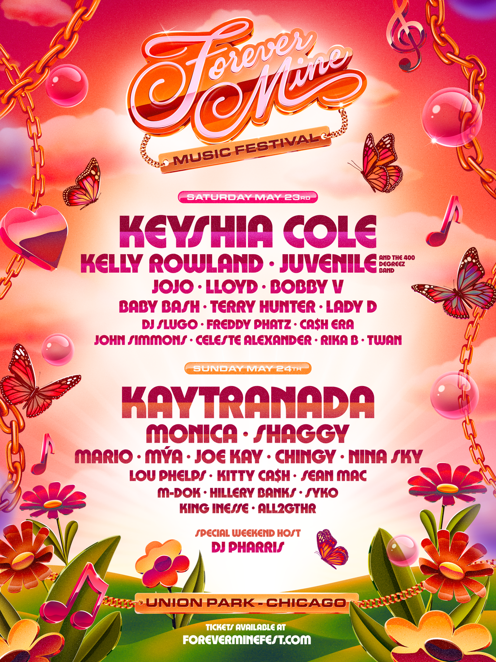 New music festival coming to Chicago in May – NBC Chicago