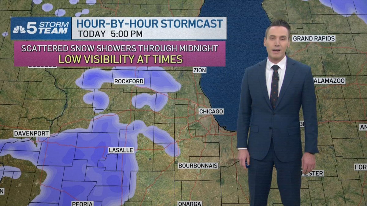 Chicago Forecast: Cold & breezy overnight – NBC Chicago