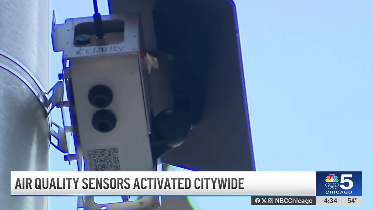 ‘Open Air Chicago’ map shows real-time air quality results – NBC Chicago