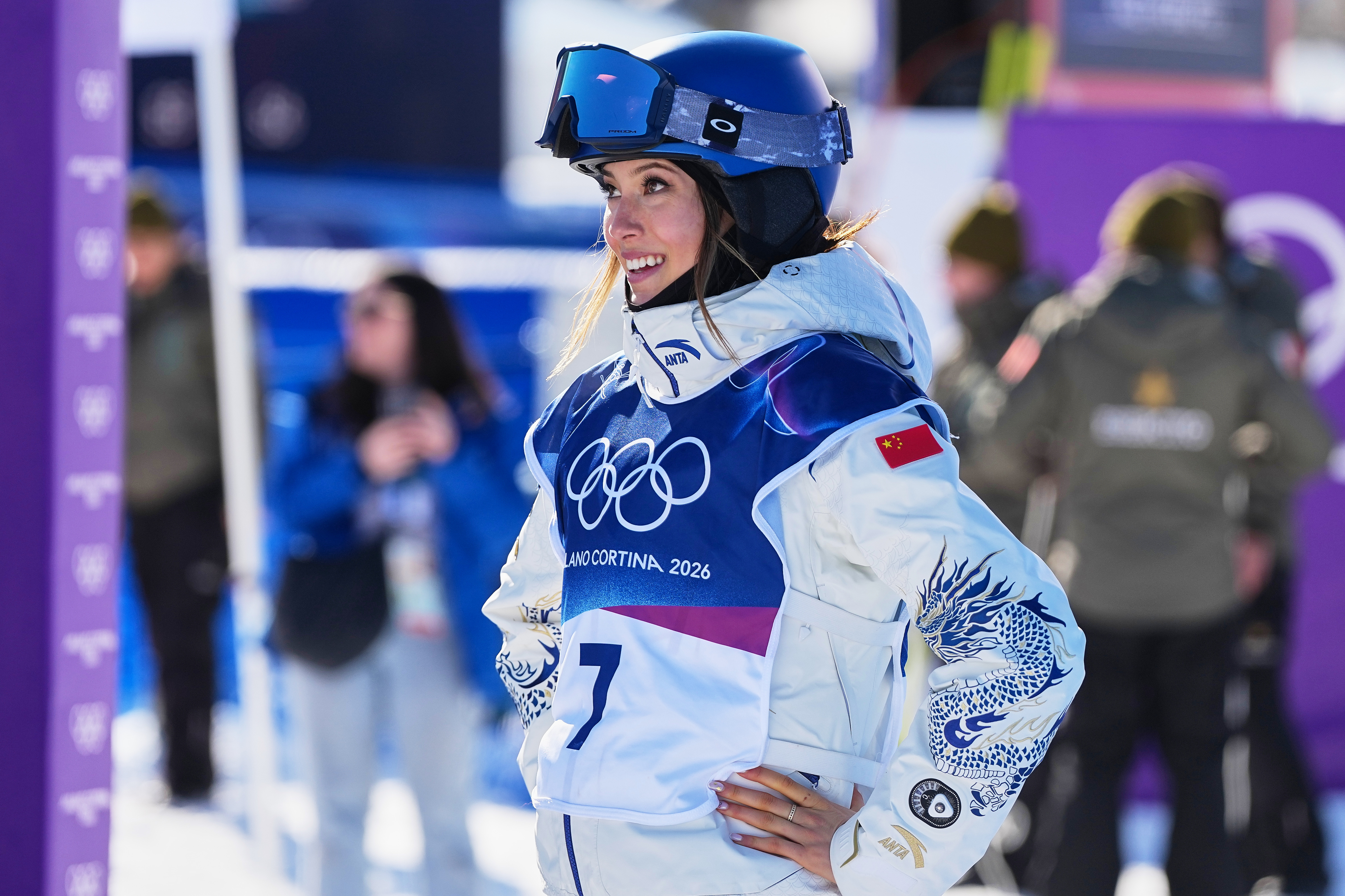 Eileen Gu sports personalized ski suit with nods to Chinese heritage ...