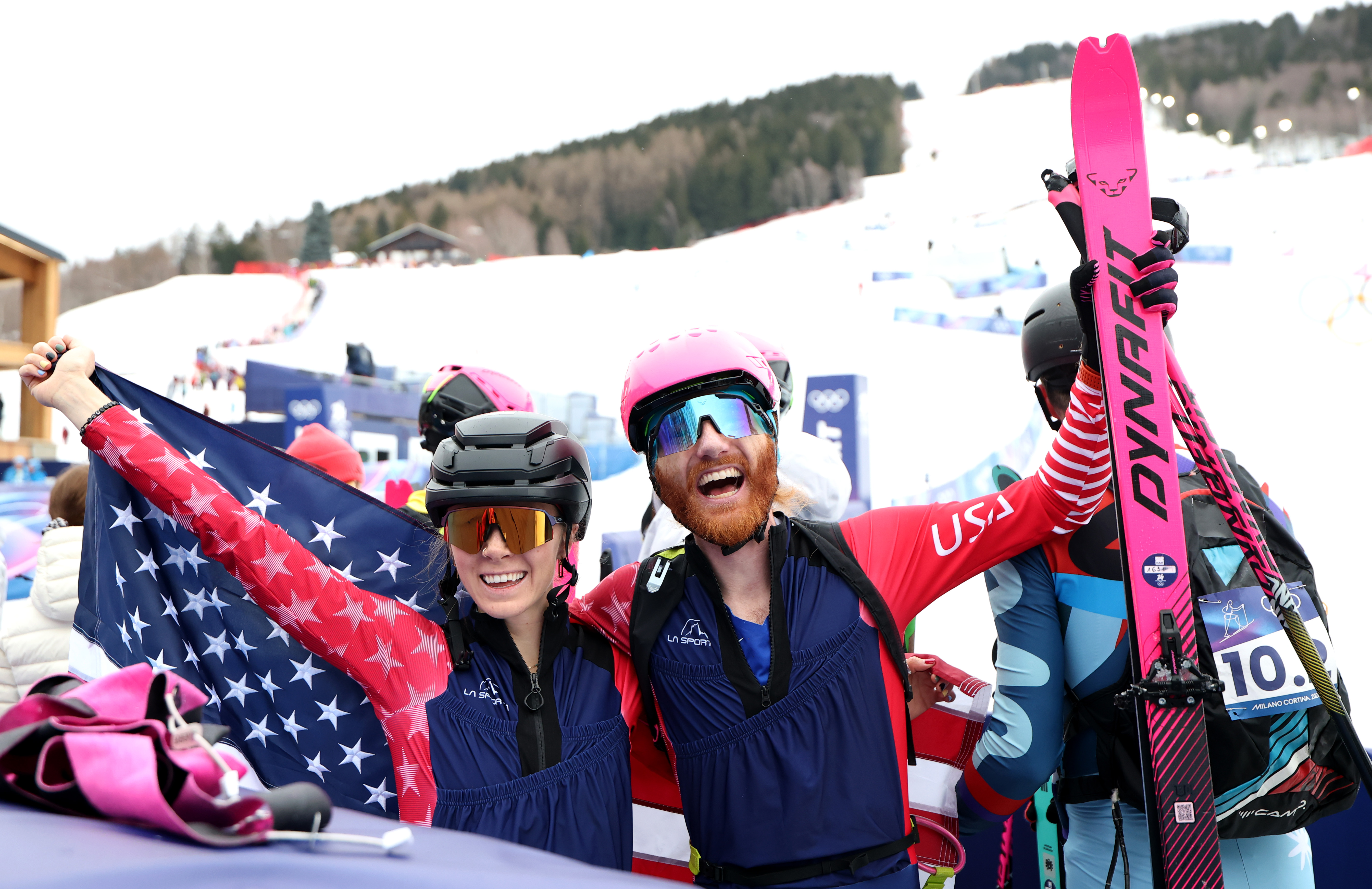 Illinois' Cam Smith, Anna Gibson celebrate surprise 4th-place finish in ...